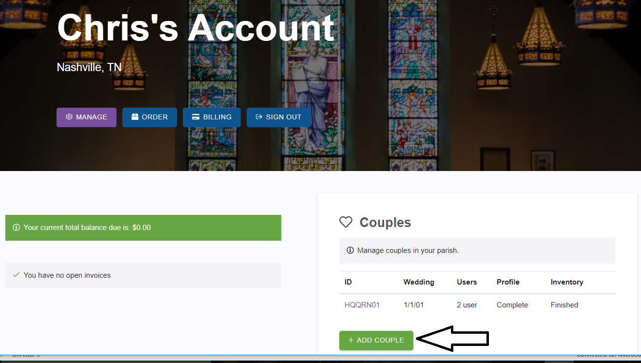Adding a Couple & Downloading Results - Fully Engaged